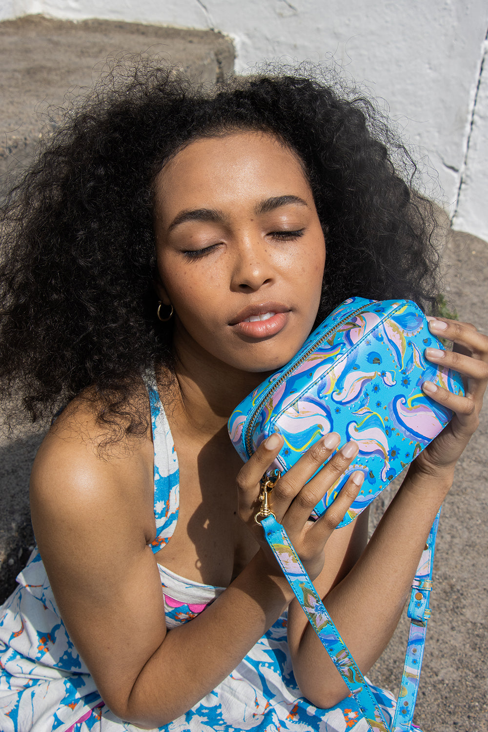 FéRí X PEELO Jules leather Crossbody