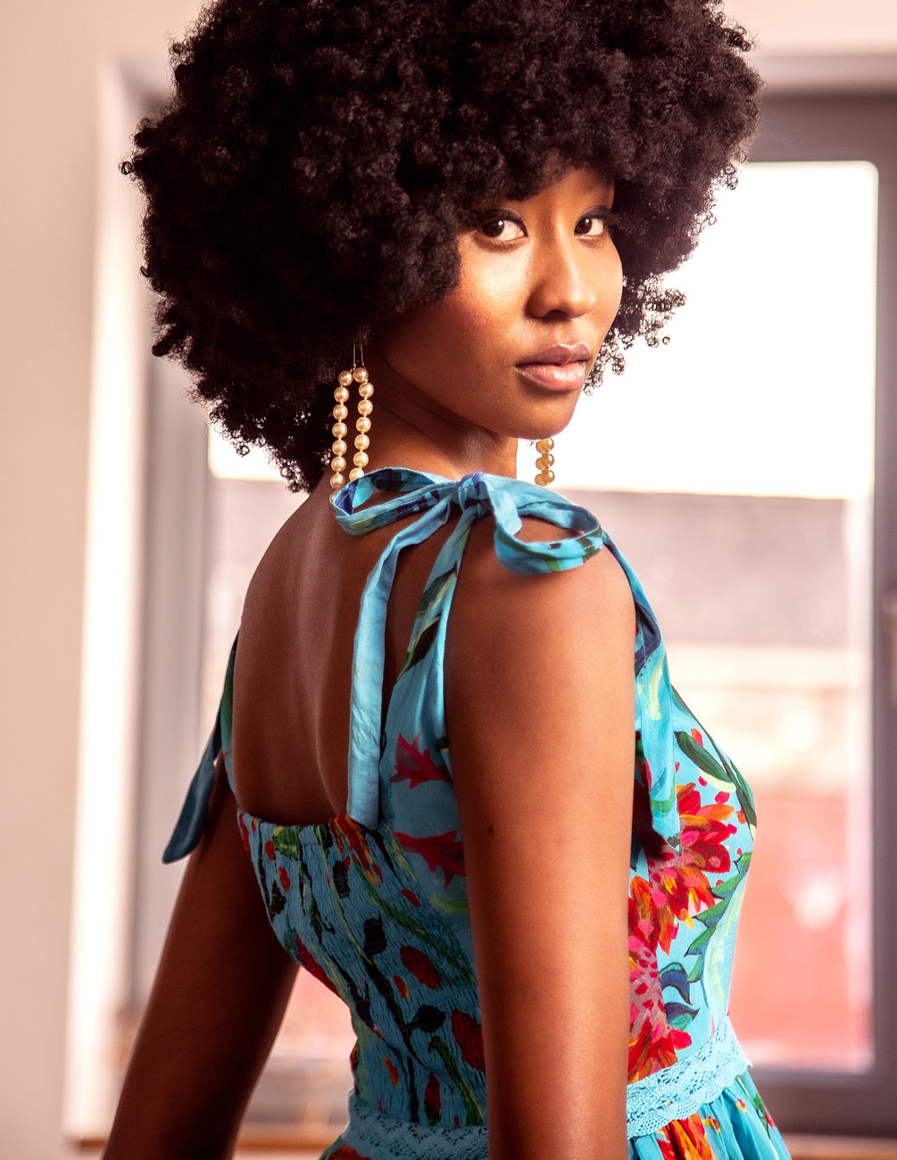 The Lucille Top blue